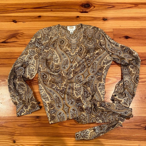 Talbots | Tops | Talbots Pure Silk Blouse | Poshmark